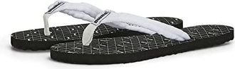 Puma Unisex Adults Fashion Shoes EPIC FLIP V2 LOGO POWER Flip-Flop, PUMA WHITE-PUMA BLACK-COOL MID GRAY, 43
