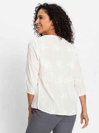 Witt Klassische Bluse Schlupfbluse 3/4-Arm