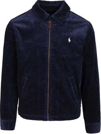 Polo Ralph Lauren Homme, Vestes, Bleu, Taille: XL Wyntn Cotton Velvet Jacket