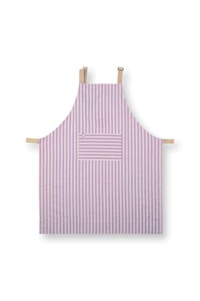 Pip Studio Lily&Lotus K&uuml;chensch&uuml;rze Stripes lila