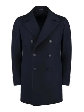 Tagliatore Manteau Au Genou - Noir