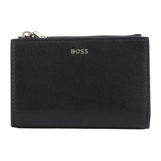 HUGO BOSS Kompakte Rei&szlig;verschluss-Geldb&ouml;rse - - Accessories - Damen - Schwarzk - ONE SIZE