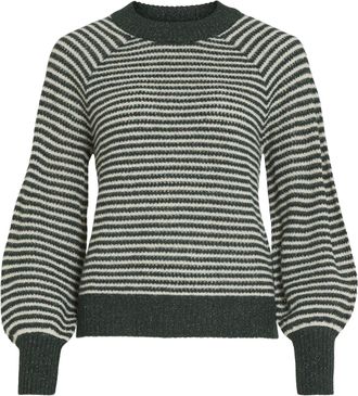 Vila Female Strickpullover Gestreifter