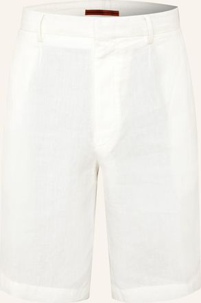 Ermenegildo Zegna Zegna Leinenshorts weiss