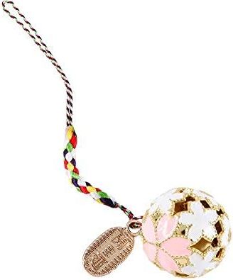 Generic Porte-cl&eacute;s vintage en forme de fleur de cerisier pour t&eacute;l&eacute;phone portable, porte-bonheur, dor&eacute;