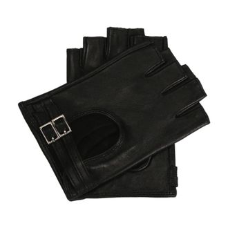 Kazar Femme, Accessoires, Noir, Taille: M Gants de en cuir sans doigts