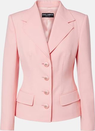 Dolce & Gabbana Veste en laine m&eacute;lang&eacute;e