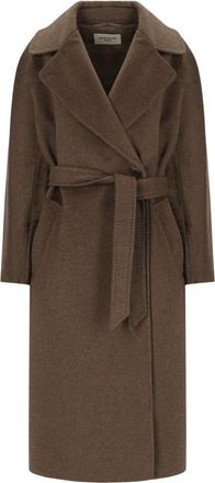 Weekend by Max Mara MANTEAU RESINA MARRON MAX MARA WEEKEND