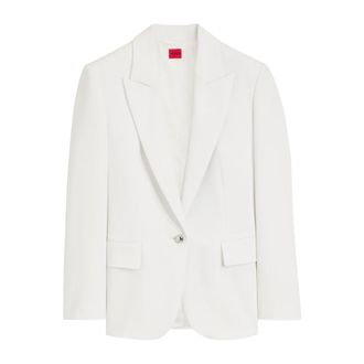 HUGO BOSS Antega Blazer - - Jackets - Damen - Wei&szlig; - M