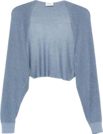 Marella Femme, Pulls, Bleu, Taille: 40 FR Cardigans