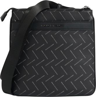 A|X Armani Exchange Homme, Sacs, Noir, Taille: ONE Size Sac bandouli&egrave;re imprim&eacute; Ginevra