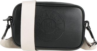 Karl Lagerfeld K/CIRCLE PERFORATED CROSSBODY BAG