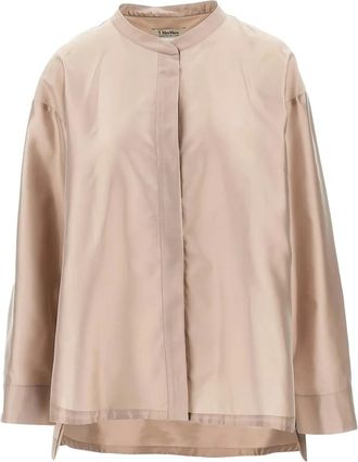 Max Mara Damen, Blusen & Hemden, Beige, 2XSGr&ouml;&szlig;e