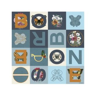 Borbonese Damen, Accessories, Blau, ONE SIZEGr&ouml;&szlig;e