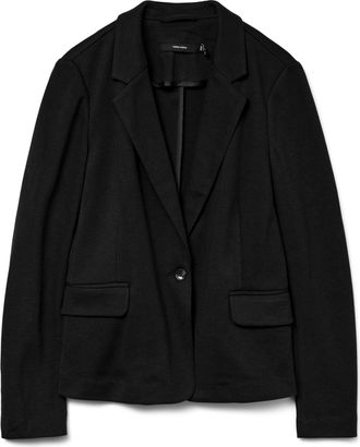 Vero Moda Petite VERO Moda Petite Damen Vmjulia Ls Blazer JRS Petite Noos, Black, 34 Taille