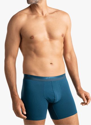 Eminence Lot de 3 boxers longs unis en coton m&eacute;lang&eacute;