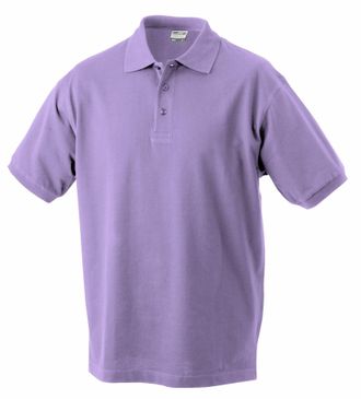 James & Nicholson Herren Classic Polo Poloshirt, Lila, XX-Large