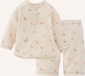 Hessnatur Hessnatur Hessnatur Piqu&eacute; Erstlingsset Aus Reiner Bio-Baumwolle beige