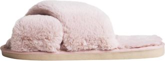 Americandreams Americandreams, Femme, Chaussures, Rose, Taille: 40 EU Lou Faux Fur Slippers