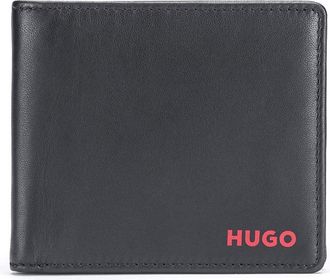 HUGO BOSS Herren Subway_4 Cc Coin Geldbeutel, Black2, ONESI EU
