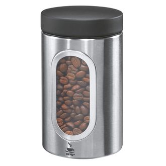 GEFU Gefu 16350 Kaffeepad-Dose Piero, 250 G, 9 x 9 x 15.5 cm