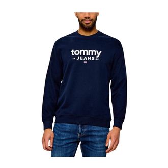 Tommy Hilfiger Graphic Sweatshirt - - Sweatshirts & Hoodies - Herren - Blau - M