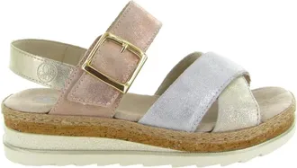Rieker Femme, Chaussures, Multicolore, Taille: 41 EU V7951 Sandales compens&eacute;es