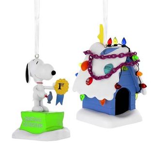 Hallmark Storied Moments Snoopy Ornament Erdnüsse Baumschmuck Harz Hängende Ornament Hängende Ornamente Geschenke für Weihnachten