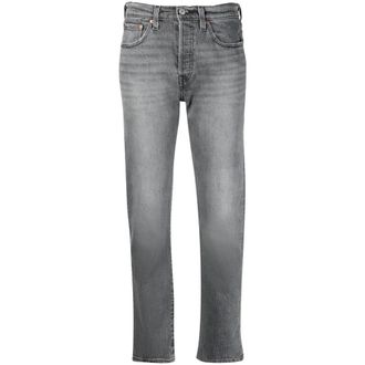 Levi's 501 Crop - - Jeans - Damen - Grau - W27 L30