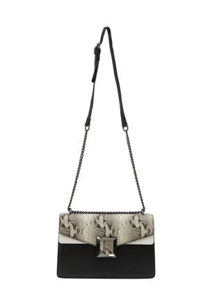 Faina Klappentasche Klappentasche Frauen wei&szlig;-schwarz