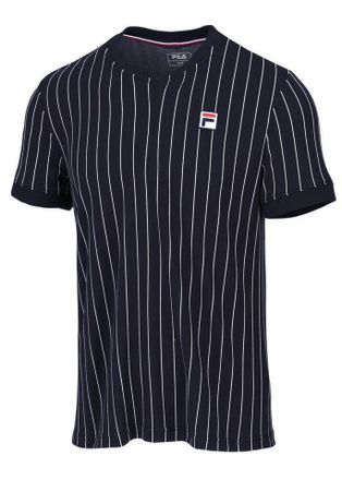 Fila T-Shirt Stripes navyblau/weiss Herren