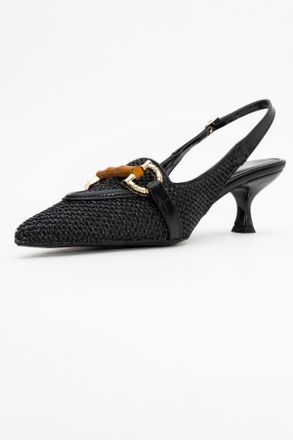 Prologue Osca Spitzer Slingback-Pumps mit Schnalle