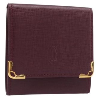 Cartier Porte-monnaie Pre-owned - Femme - Pre-owned - Rouge - Taille: ONE Size