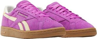Reebok Femme Club C Grounds UK Basket, Purplerave Bleachedyellow Chalk, 42 EU
