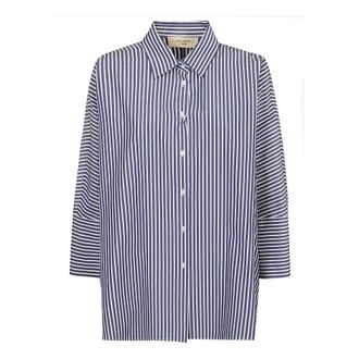 Max Mara Femme, Blouses et Chemises, Bleu, Taille: 36 FR Camicia