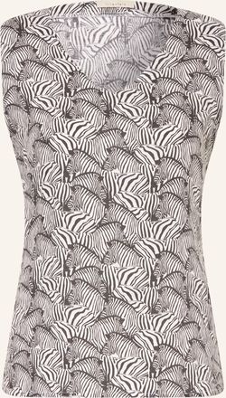 Lilienfels Lilienfels Blusentop Aus Leinen schwarz