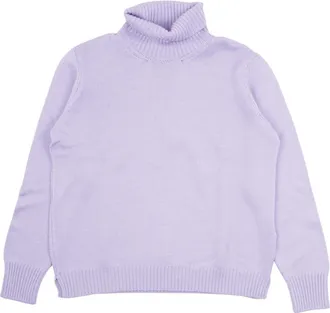 La Fileria Femme, Pulls, Violet, Taille: 46 FR Pull &agrave; Col Roul&eacute;