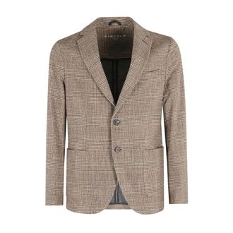 Circolo 1901 Braune Jacke f&uuml;r M&auml;nner Aw25 - - Jackets - Herren - Braun - L