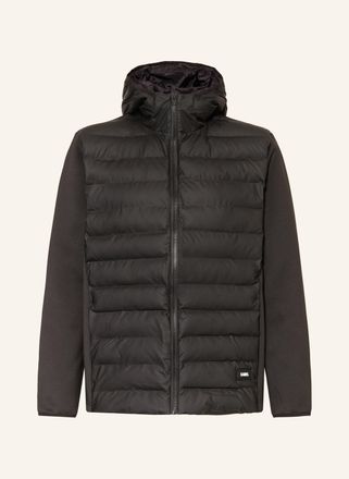 Rains Steppjacke Safi Im Materialmix schwarz