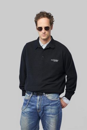Acne Studios Wool Knit Polo