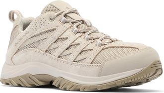 Columbia Damen Crestwood Wide Low Rise Trekking-& Wanderschuhe, Soft Taupe Pebble, 41.5 EU