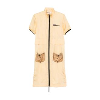 Marni Kurzes Kleid - - Dresses - Damen - Gelb - S