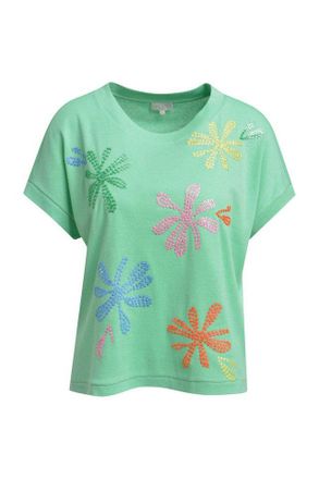Milano Rundhalsshirt mit &uuml;berschnittener Schulter