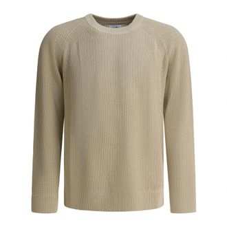 Nn.07 Jacobo 6470 Rundhals-Pullover - - Knitwear - Herren - Beige - XL