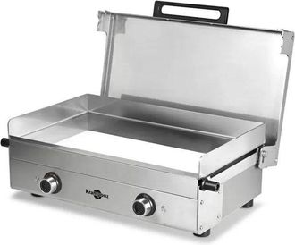 Krampouz Krampouz Plancha Club Inox 65 x 39 cm Elektrisch