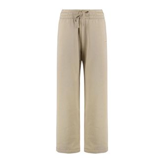 Maison Kitsun&eacute; Wide-Leg Sweatpants - - Trousers - Damen - Beige - XS