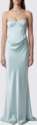 Rotate Robe ROTATE Femme couleur Bleu Ciel