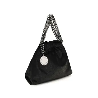 Stella McCartney Womens Falabella Mini Bag Black Polyester