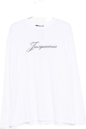 Jacquemus T-shirt en coton avec logo Jacquemus