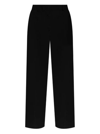 Samsøe & Samsøe pantalon droit à taille haute - Noir